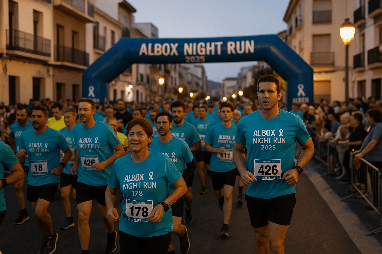 Albox Night Run 2025 Raises €2,000 for Cancer Research | Visiting Almeria