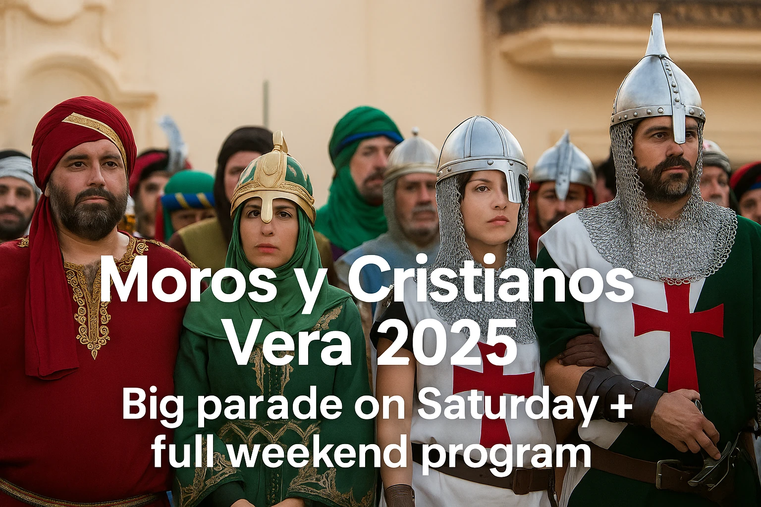 Moros y Cristianos Vera 2025: Big parade on Saturday | Visiting Almería