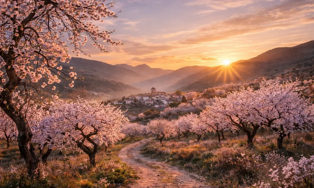 Almond blossom routes in Almeria | Villages, walks & winter bloom ...